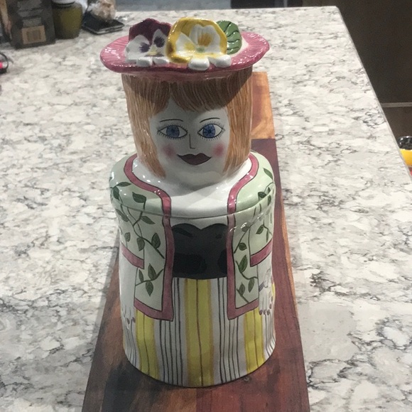 GANZ | Kitchen | Cookie Jar Bella Casa By Ganz Susan Paley Cookie Jar ...